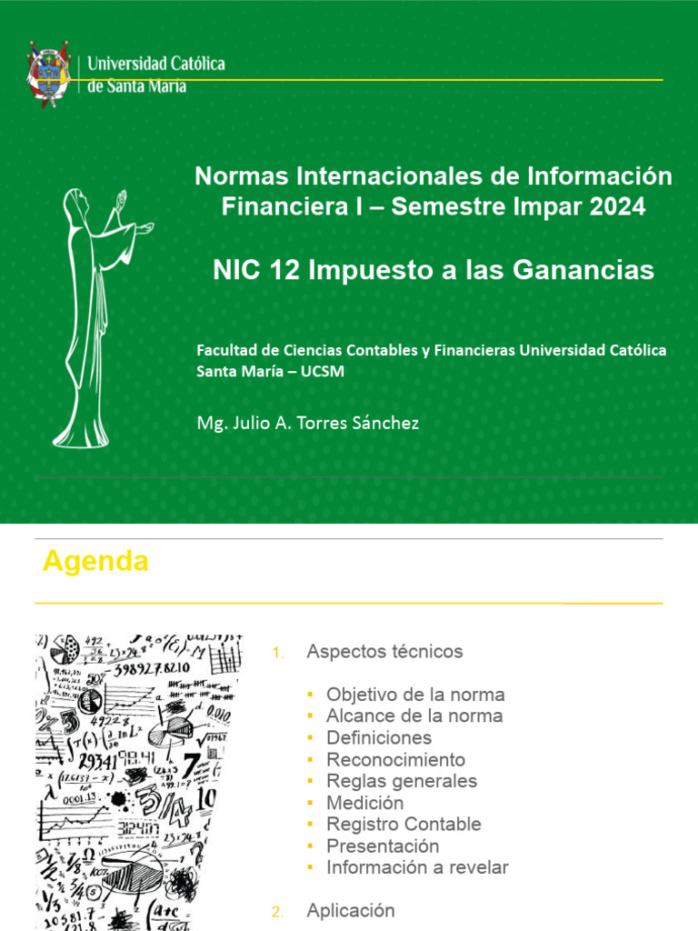 NIC 12 - Diplomado NIIF - Corregido | PDF | Contabilidad | Impuestos