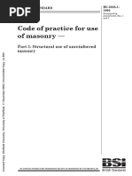 Loading For Buildings: Part 1. Code of Practice For Dead and Imposed ...