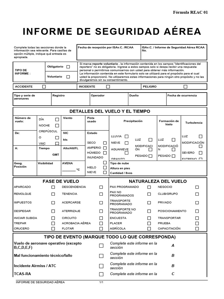 Informe de Seguridad Aérea | Descargar gratis PDF | Seguridad de la aviación | Aeropuerto