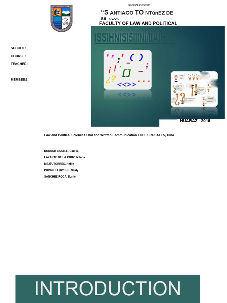 Understanding Punctuation Marks | PDF | Question | Bracket