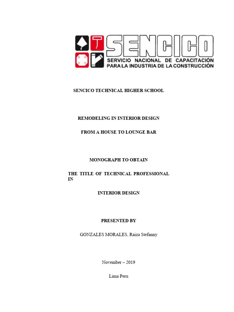 Interior Design Monograph | PDF | Cultural Heritage | Bar (Establishment)