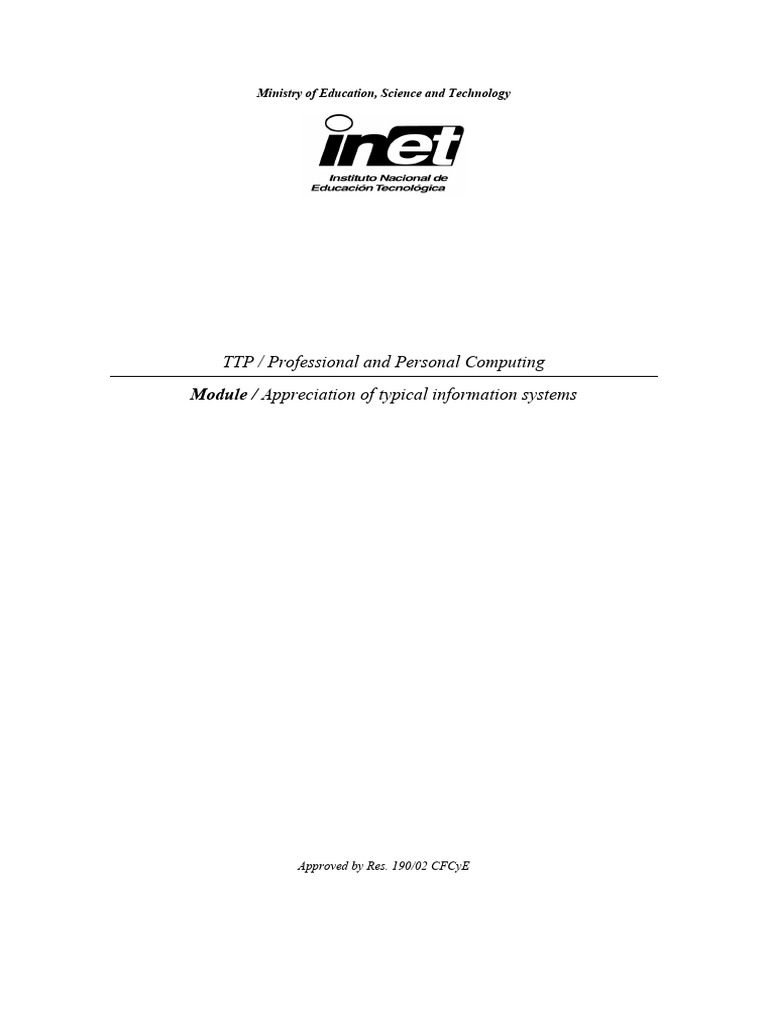 Appreciation of Computer Systems-Inet | PDF | System | Information