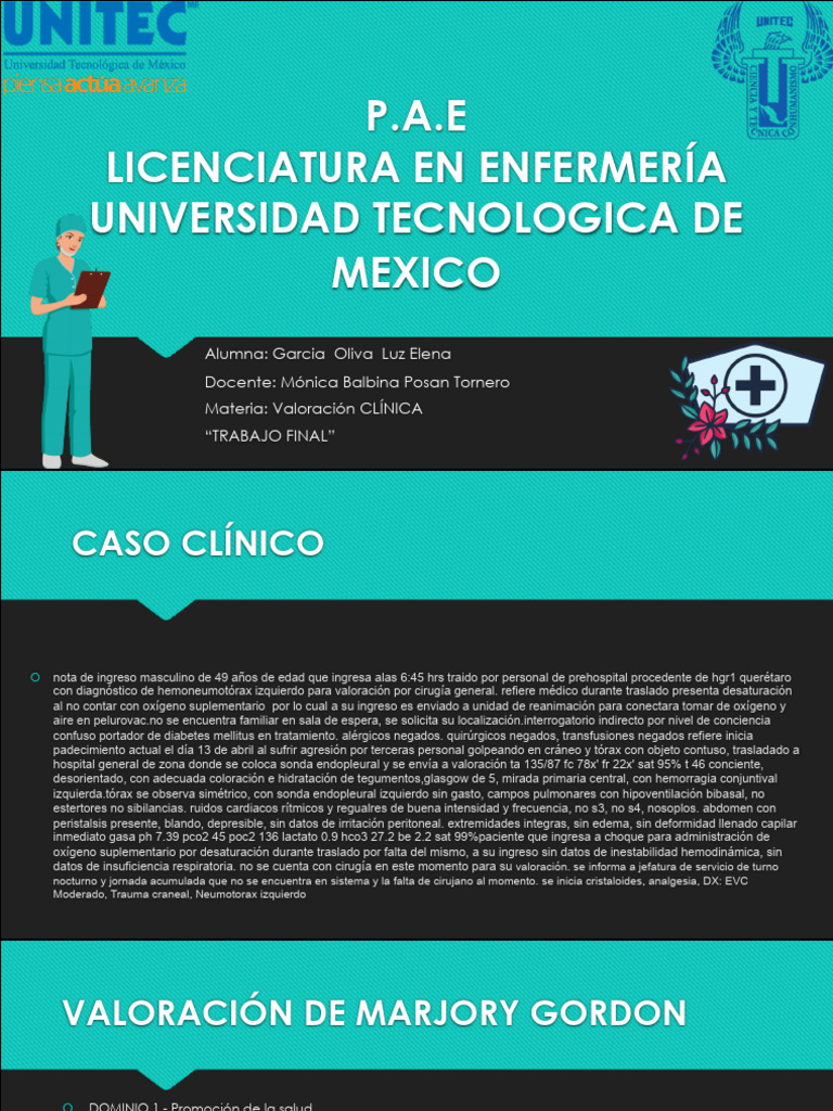 Pae Valoracion | PDF | Medicina CLINICA | Medicina