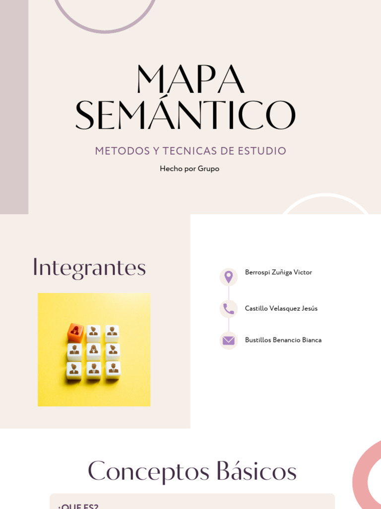 Mapa Semántico | PDF