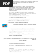 Code du Travail en RDC 2024 | PDF | Loi | Business