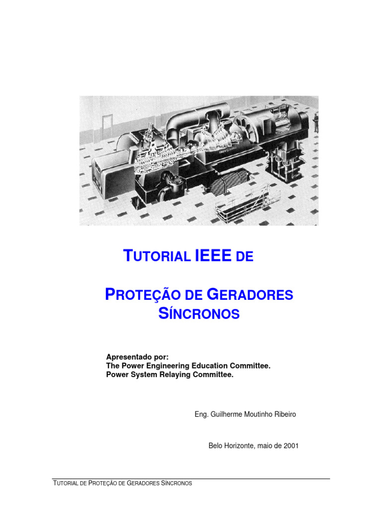 Tutorial IEEE Proteo de Geradores | PDF | Transformador | Rede elétrica