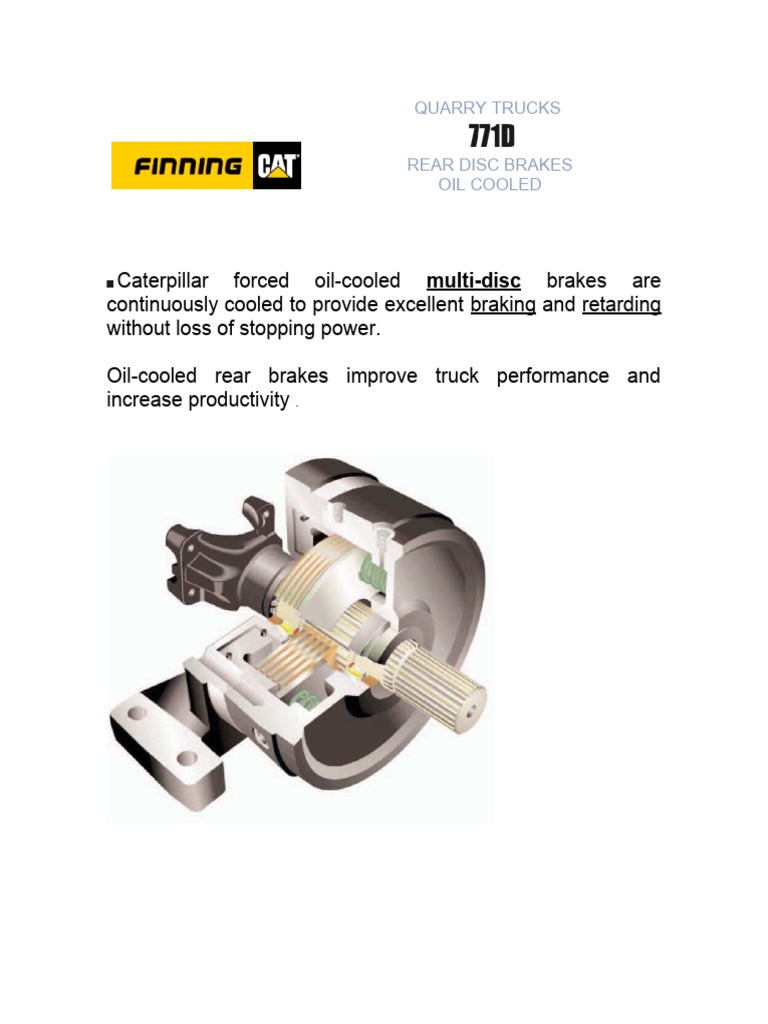 Heavy Machinery Brakes 1 | PDF | Brake | Piston