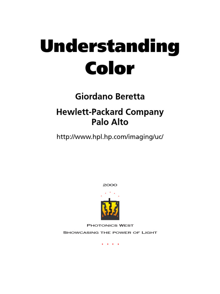 Understand Color | Download Free PDF | Color | Psychophysics Understand Color | Download Free PDF | Color | Psychophysics