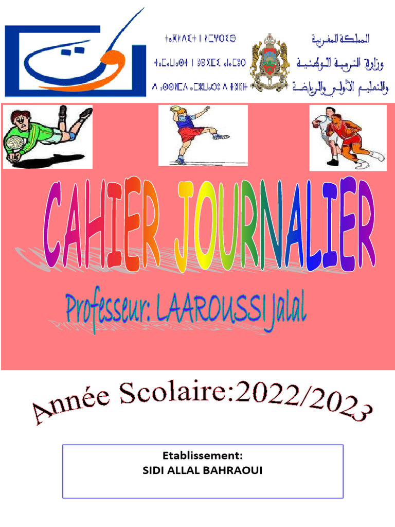 Cahier Journalier 22 | PDF