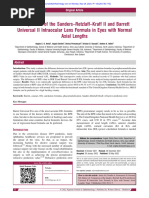 Barrett Universal II Formula V1.05 | PDF