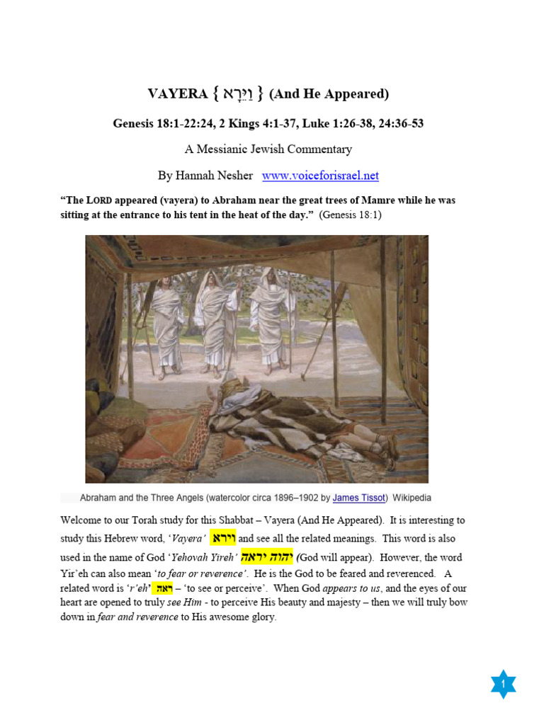 04 Vayera | PDF | Abraham | Ishmael