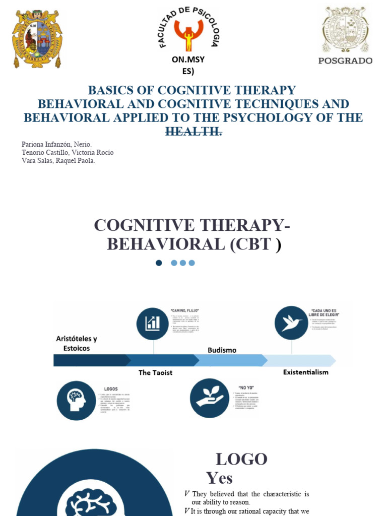 The Philosophical Foundations of Cognitive-Behavioral Therapy | PDF | Cognitive Behavioral ...