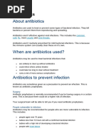 Antibiotics 101 - List of Common Names, Types & Their Uses | PDF | Beta ...