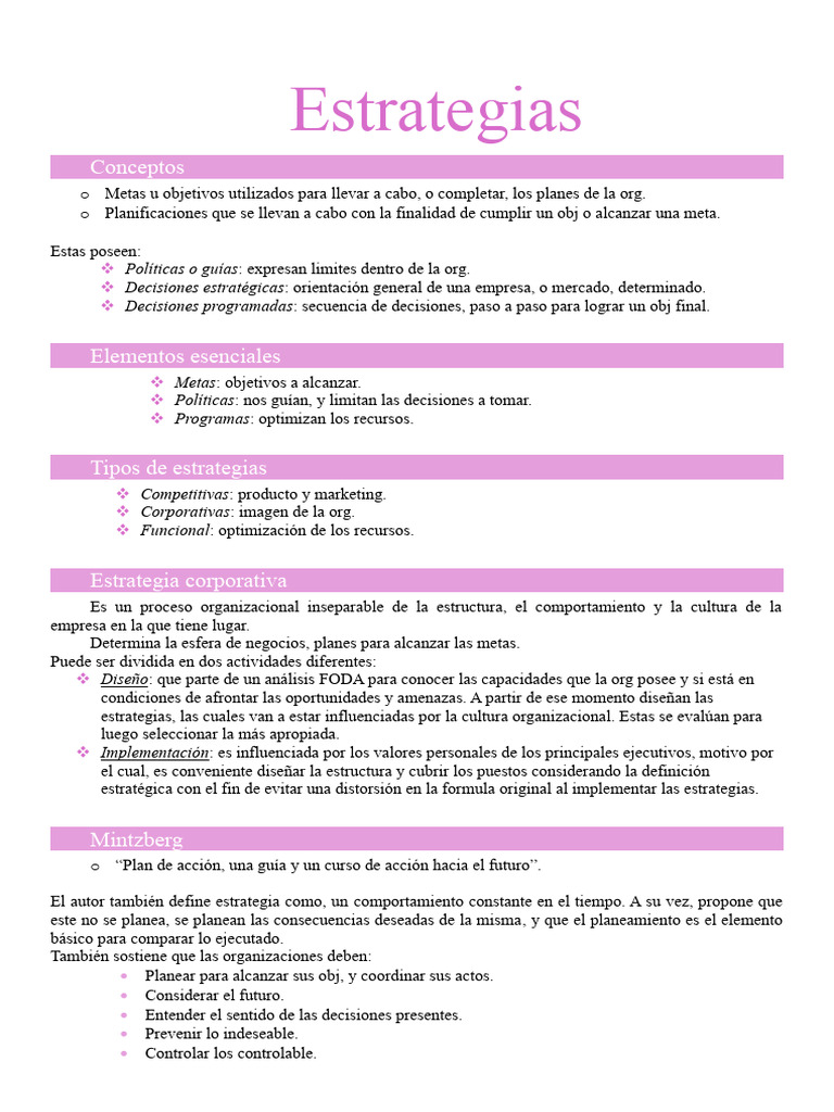 Admin II | PDF | Planificación | Business