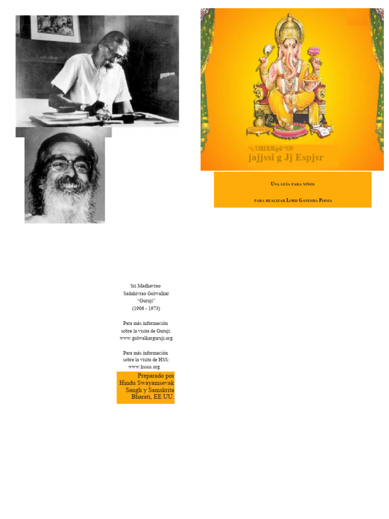 Guía Infantil para la Pooja de Ganesha | PDF