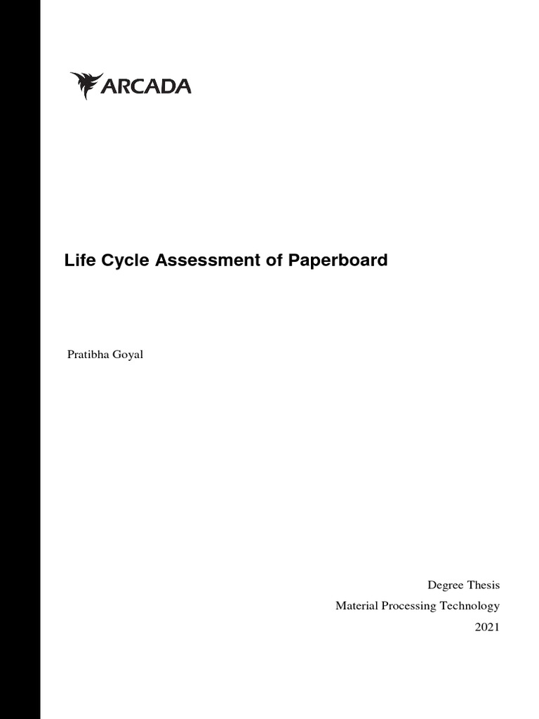 LCA of Paperboard Today | PDF | Life Cycle Assessment | Pulp (Paper)