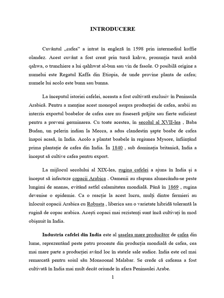 Proiectul Bru Coffee | PDF