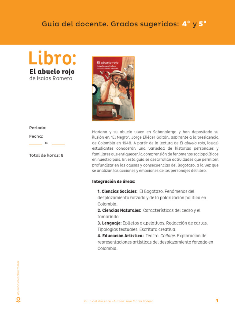 GD El Abuelo Rojo Final | PDF