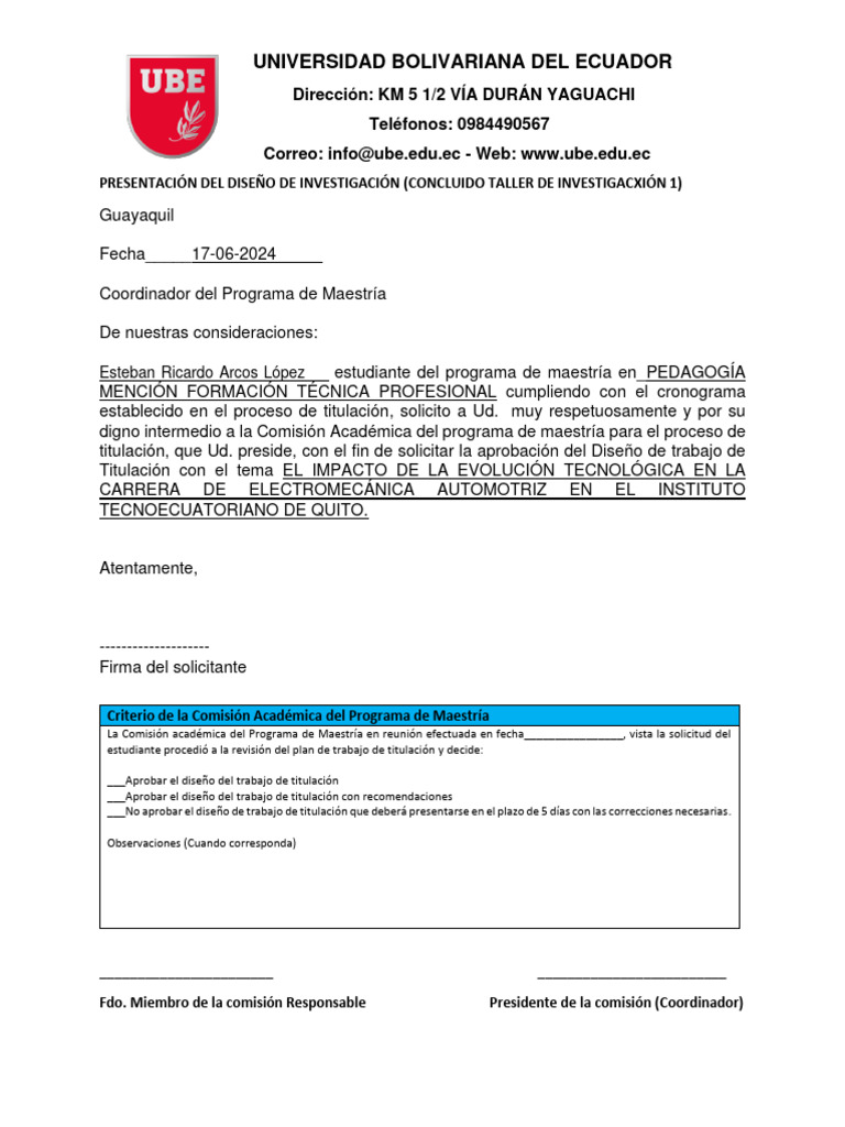 Presentacion Preproyecto | PDF