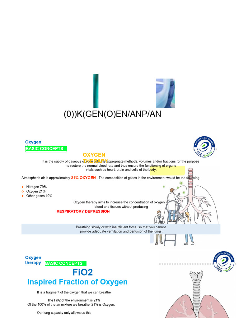 Oxygen Therapy | PDF | Breathing | Oxygen