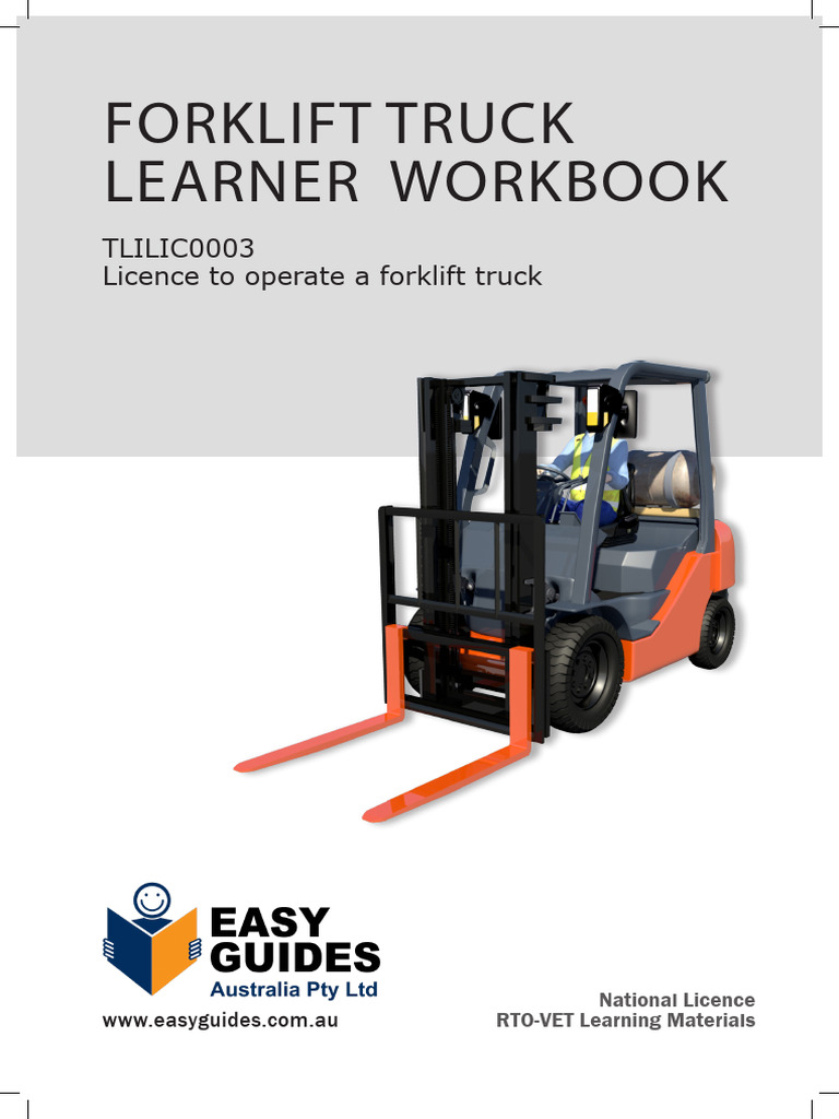 Forklift-Truck Learner-Workbook SAMPLE | PDF | Forklift | Learning
