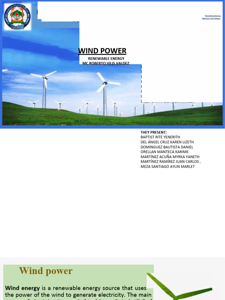Wind Power | PDF | Wind Power | Wind Farm
