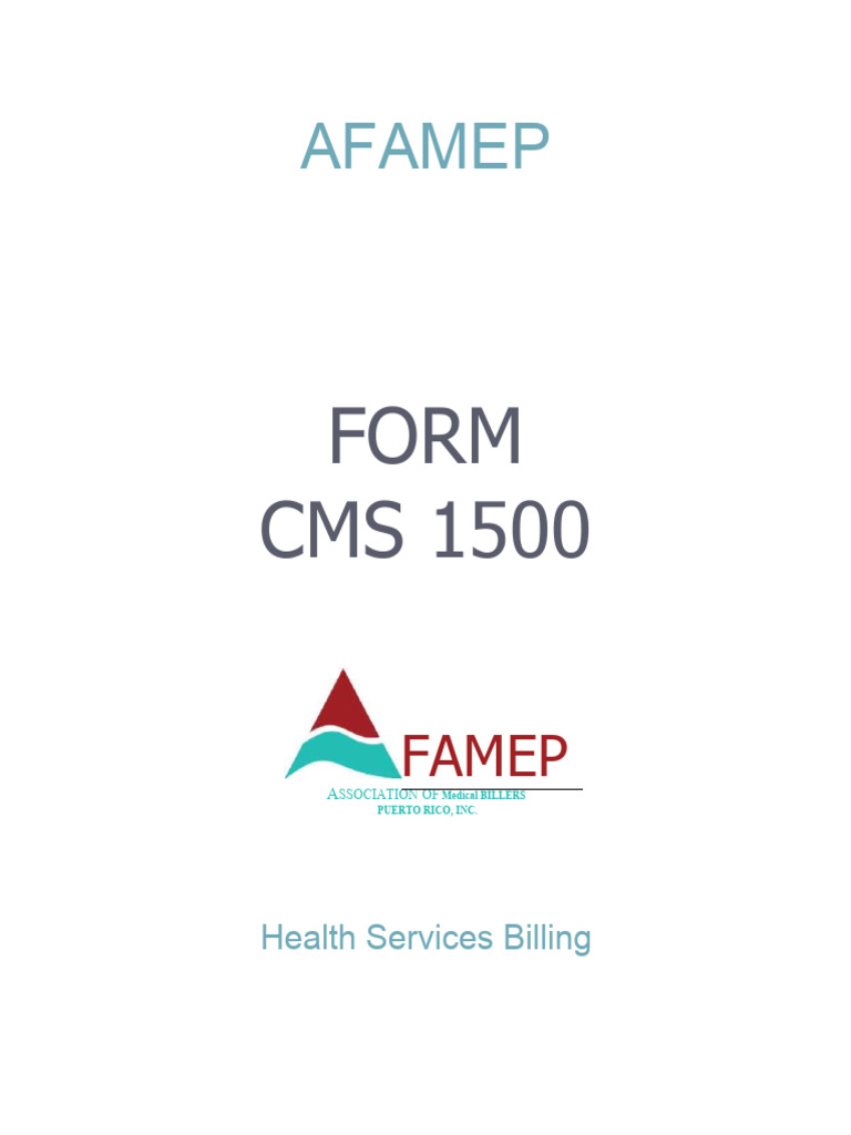AFAMEP Medical Billing | PDF | Medicare (United States) | Public Services