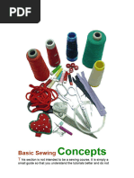 Chapter 5-Basic Hand Stitches | PDF | Textile Arts | Sewing