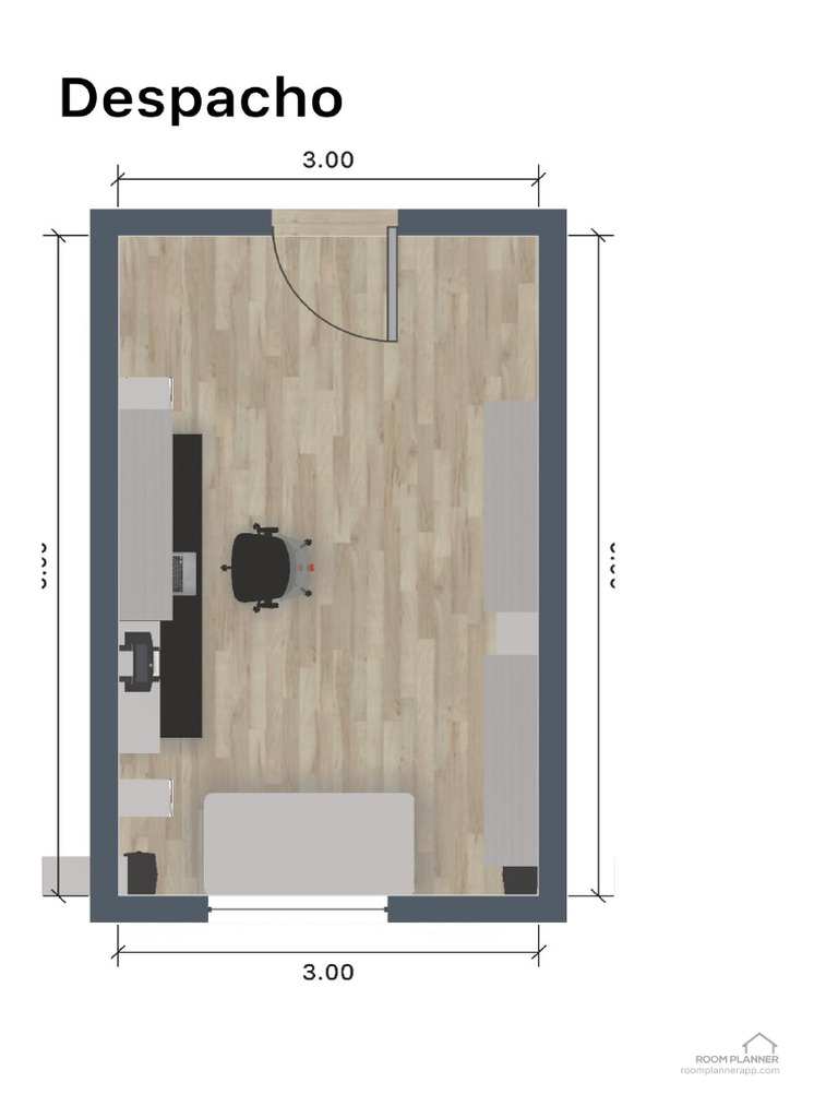 Despacho - Plano de la habitación | PDF