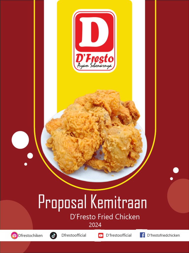 Proposal Kemitraan Dfresto FC | PDF