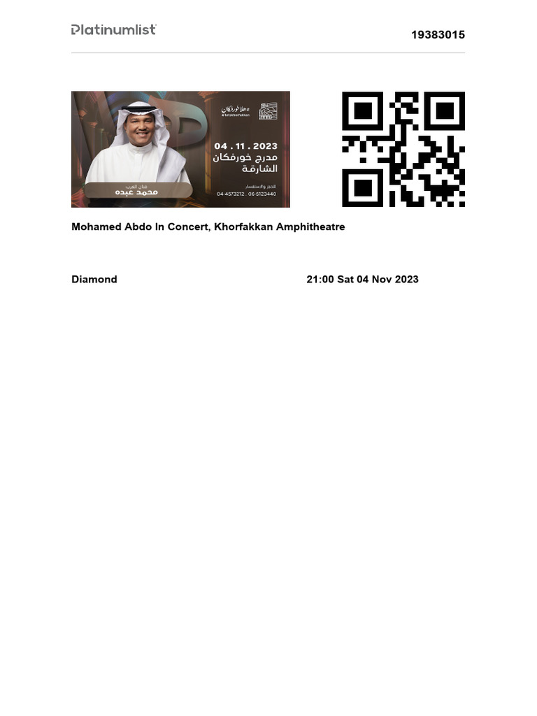 Mohamed Abdo in Concert 1 of 2 | PDF