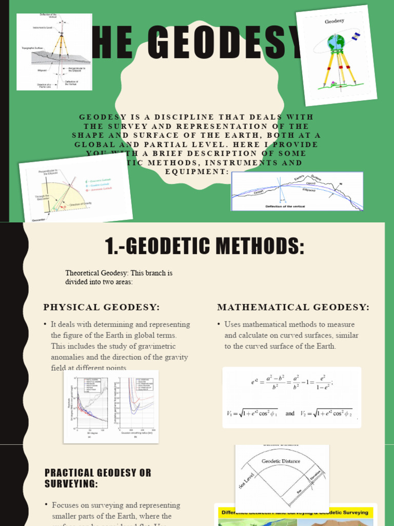 The Geodesy | PDF | Teaching Methods & Materials | Science & Mathematics