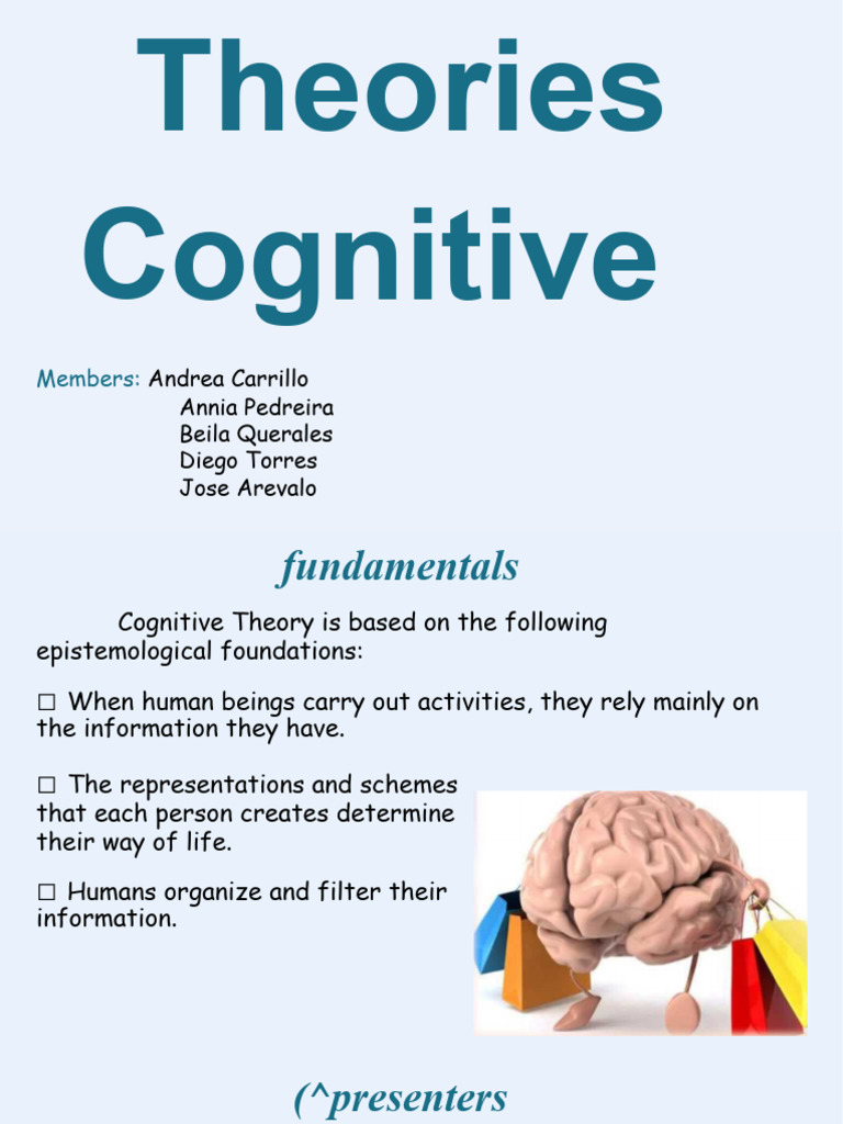 Cognitive Theory | PDF | Thought | Learning