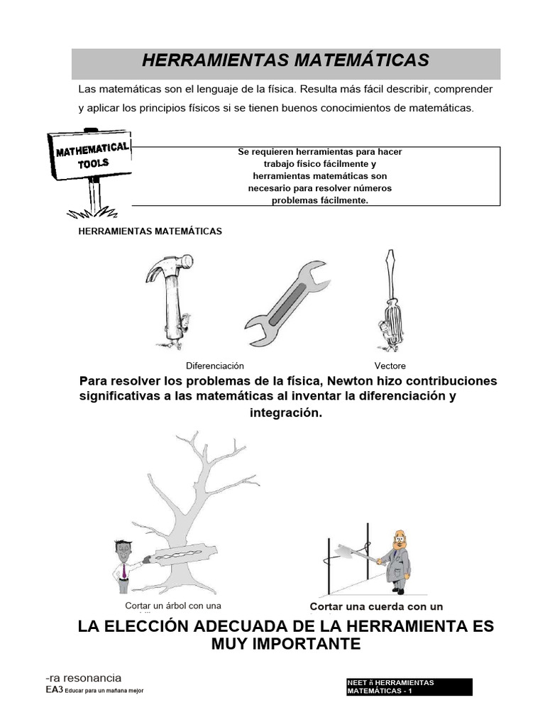 Herramientas Matemáticas-Neet | PDF | Derivado | Variable (Matemáticas)