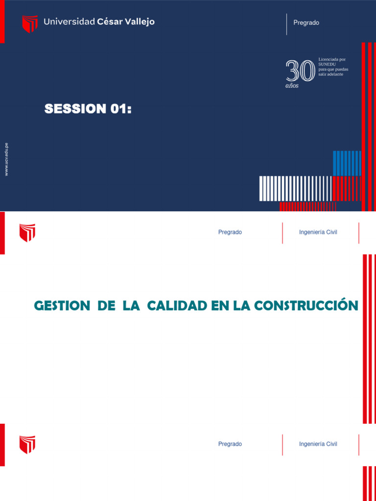 Sesion 01 | PDF | Calidad (comercial) | Business