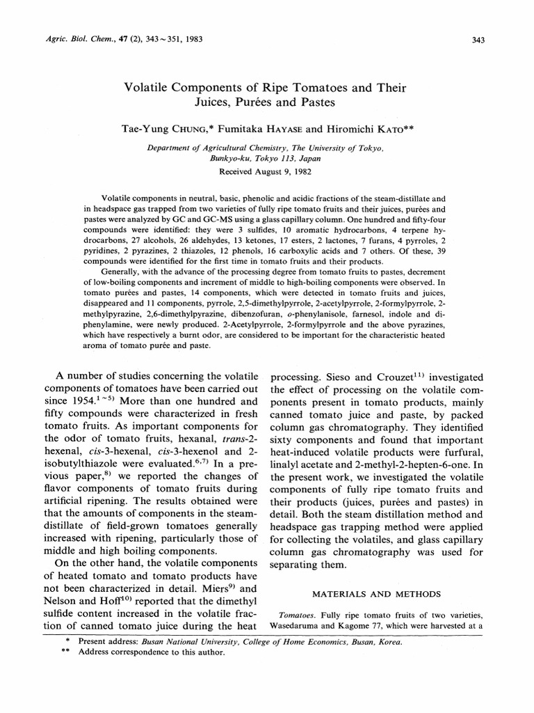 47 - 343 (GC-MS) | PDF | Gas Chromatography | Mass Spectrometry