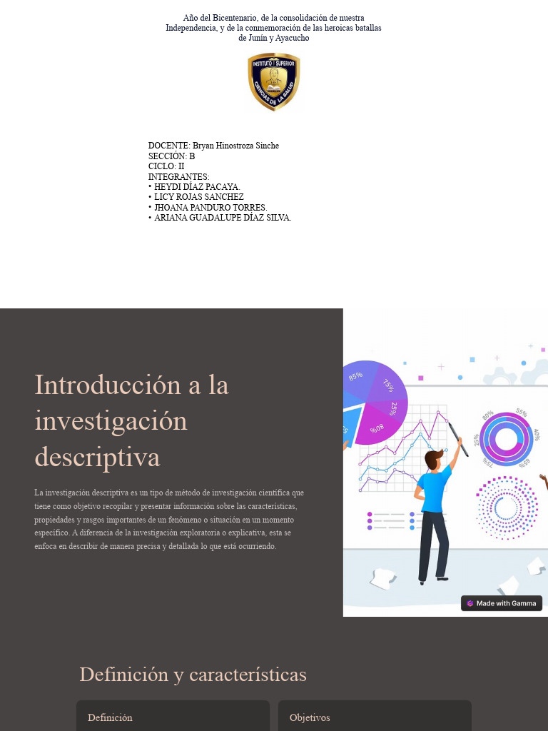 Investigacion Descriptiva | PDF | Metodología de encuesta | Observación