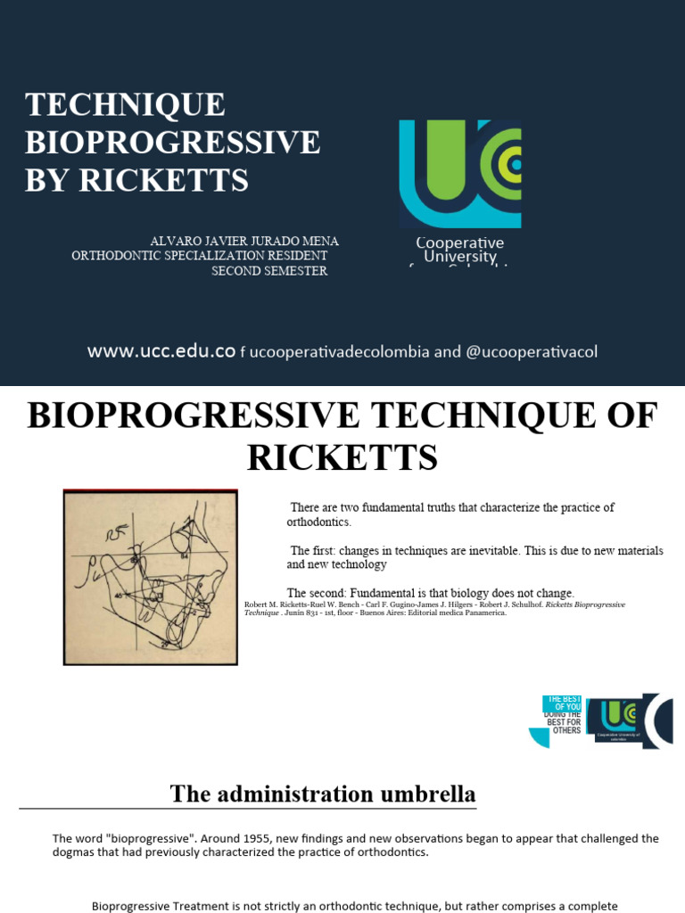 Ricketts Bioprogressive Technique. | PDF | Orthodontics | Dental Anatomy