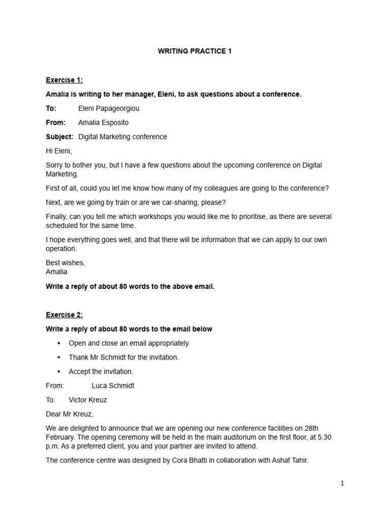 Practice Writing For Endterm | PDF | Marketing | Business