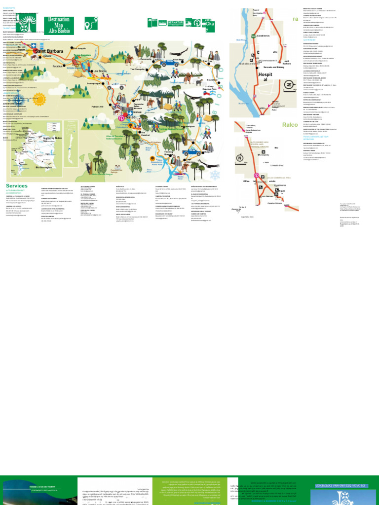 Alto Biobío Tourist Services Guide | PDF