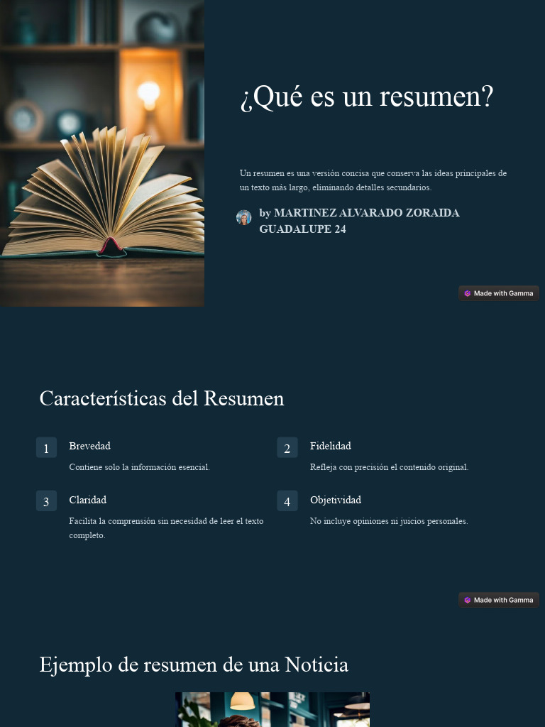 Que Es Un Resumen | PDF