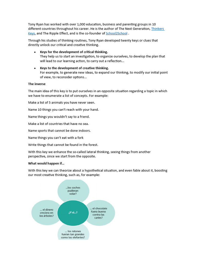 The Keys of Thought | PDF | Thought | Creativity