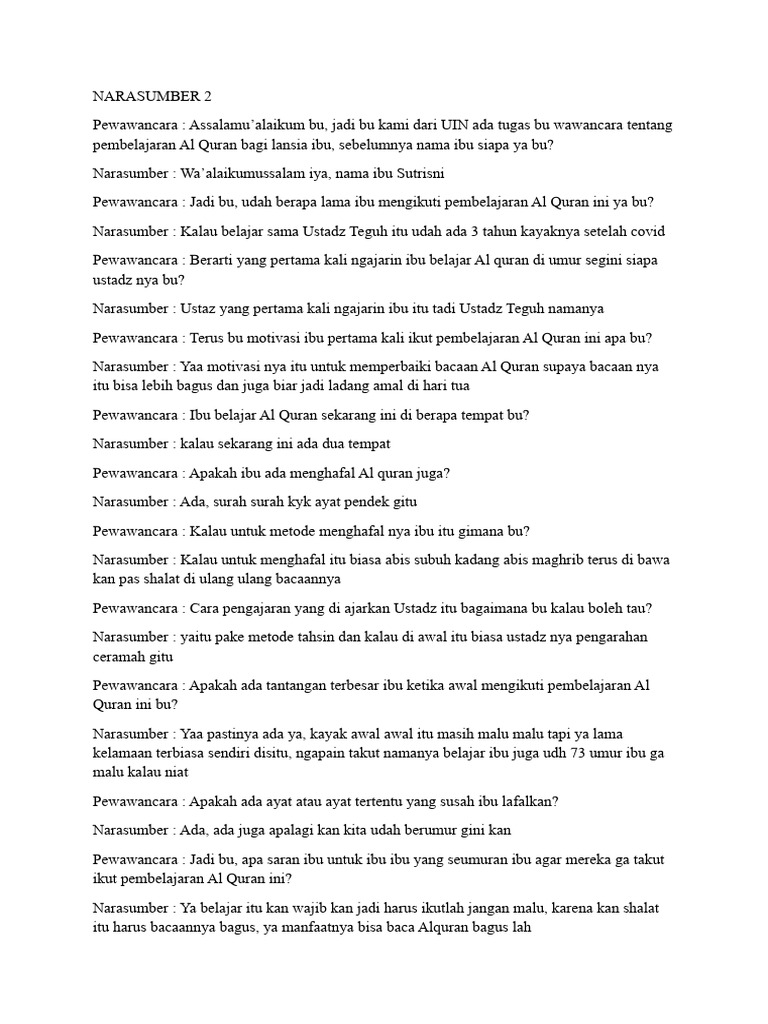 Narsum 2 | PDF | Agama & Spiritualitas