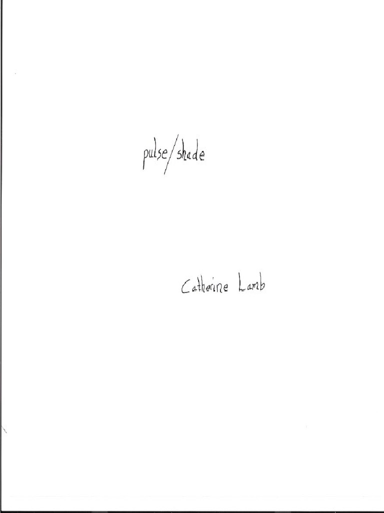 Lamb Pulse - Shade Example | PDF