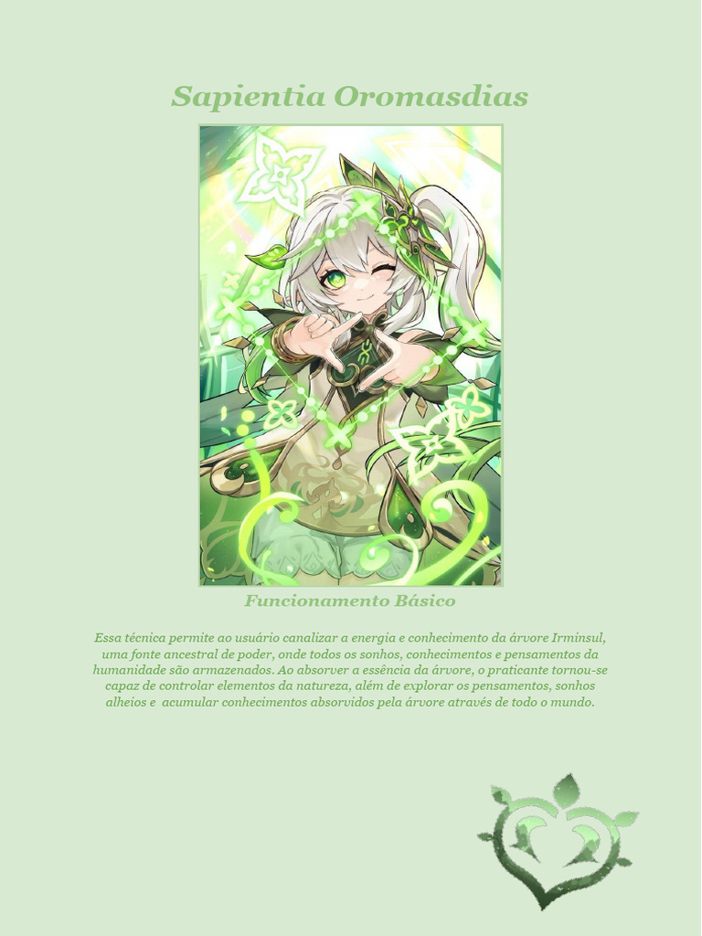 Sapientia Oromasdias 2.0 | PDF | Sabedoria | Árvores