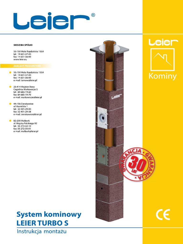LEIER TURBO S Instrukcja | PDF