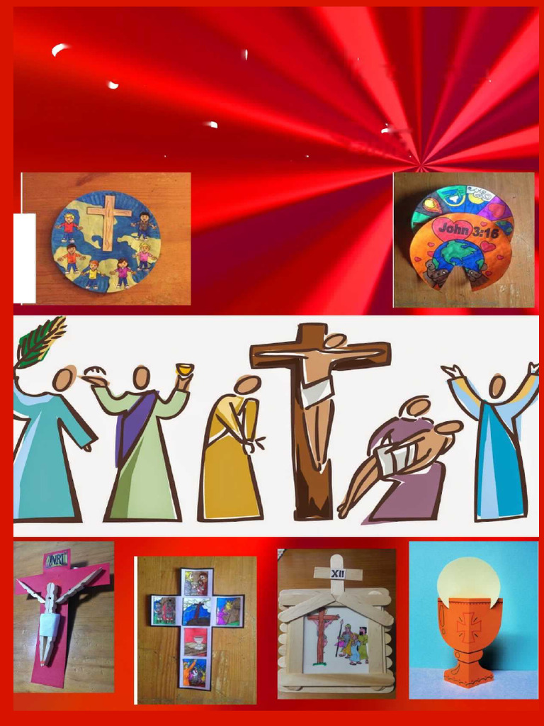 Biblical Crafts for Holy Week Activities | PDF | Jesus | Stations Of ...