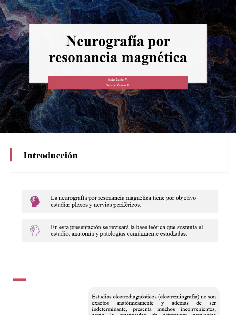 Neurografia Por RM | PDF | Neuroanatomía | Anatomía