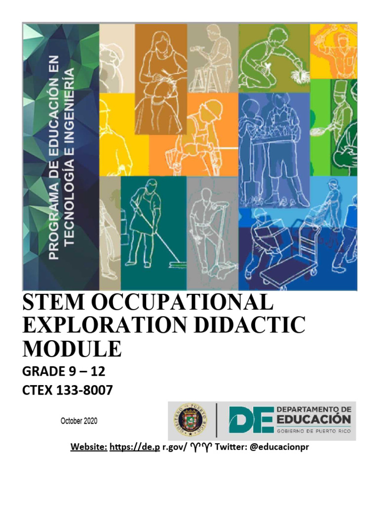 Occupational Exploration Module | PDF | Science, Technology, Engineering, And Mathematics | Teachers