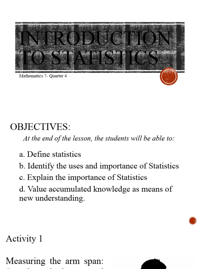 Introduction To Statistics | PDF Introduction To Statistics | PDF